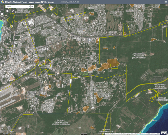 Web MApps Library – Guam Hydrologic Survey